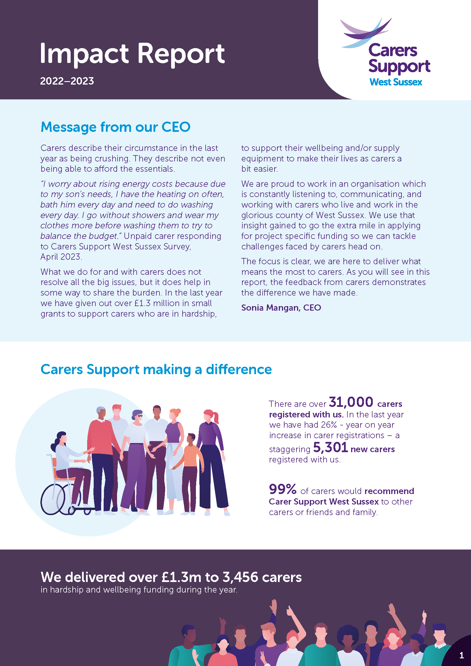 Impact Report - Carers Support